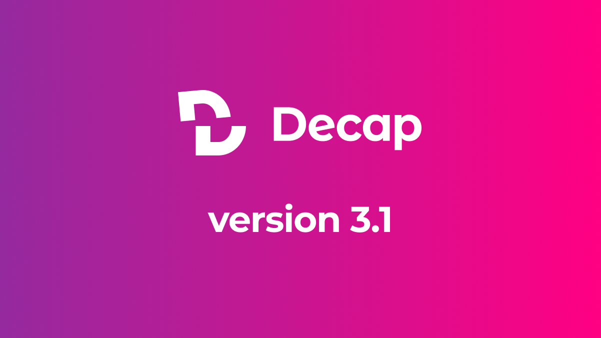 Decap 3.1 | Decap CMS | Open-Source Content Management System